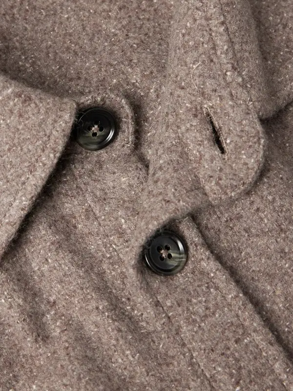 Zegna Cashmere And Silk-blend Shirt