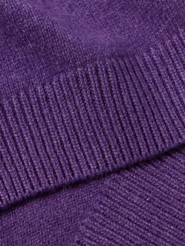 THE ELDER STATESMAN Cashmere Sweater - Purple