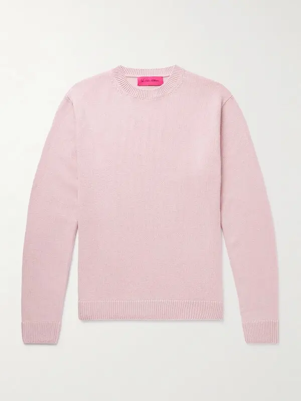 THE ELDER STATESMAN Cashmere Sweater - Pink