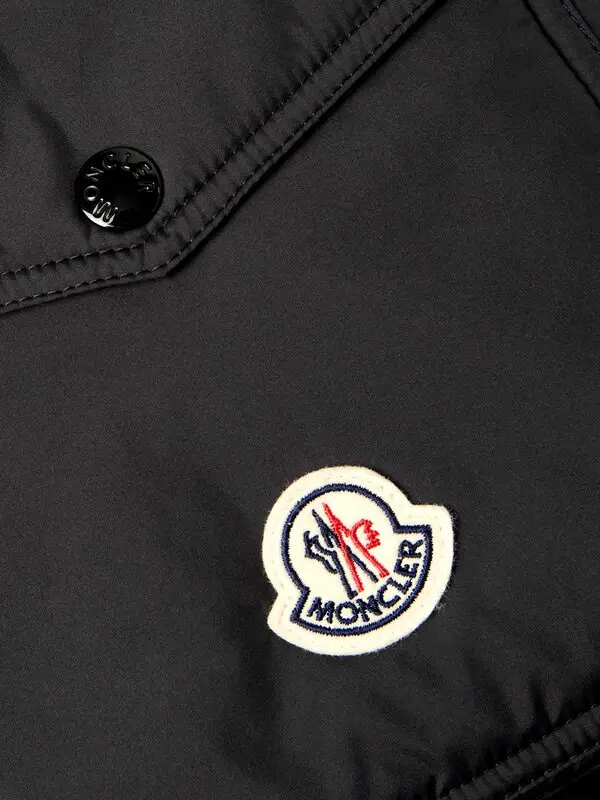 Moncler Logo-appliquéd Quilted Shell Down Scarf