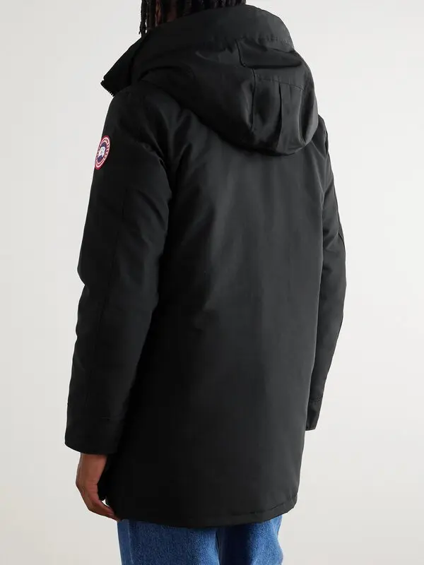 Canada Goose Langford Arctic Tech Hooded Down Parka - Black