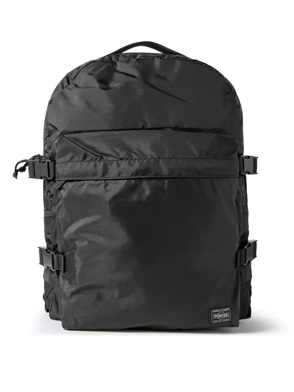 PORTER-YOSHIDA & CO Force Daypack Nylon Backpack - Black