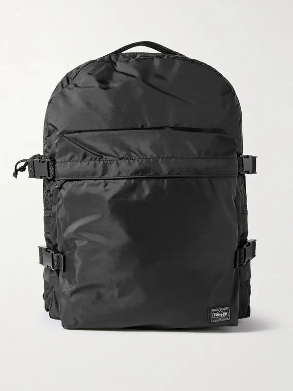 PORTER-YOSHIDA & CO Force Daypack Nylon Backpack - Black