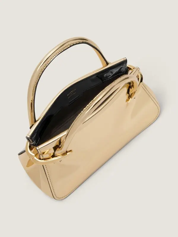 Givenchy Mini Pinch Bag In Mirror Effect Leather - Multicolor
