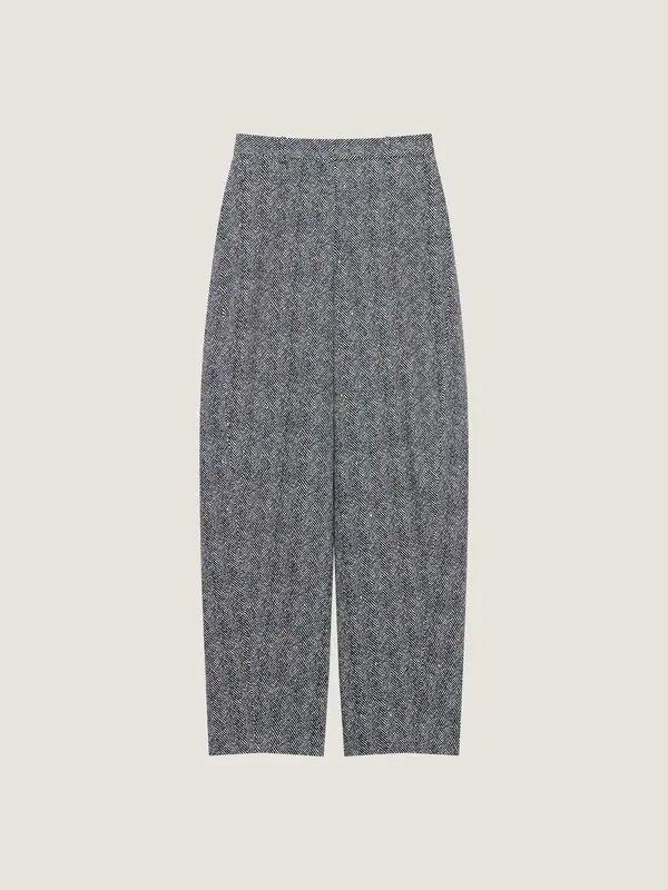 Givenchy Tailored Cotton Herringbone Pants