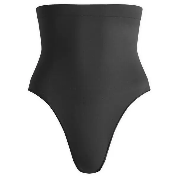 SKIMS Seamless Sculpt High Waist Thong - Onyx