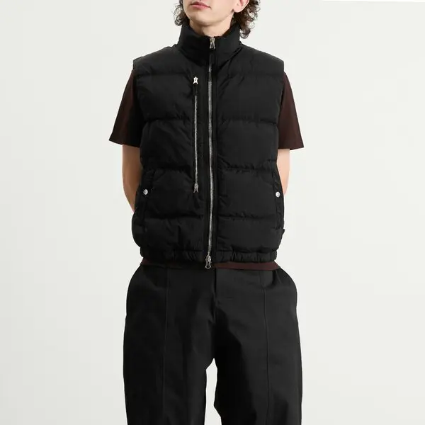 Stone Island Nylon Metal Econyl Down Vest - Black