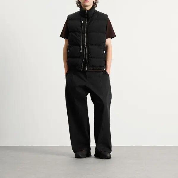 Stone Island Nylon Metal Econyl Down Vest - Black