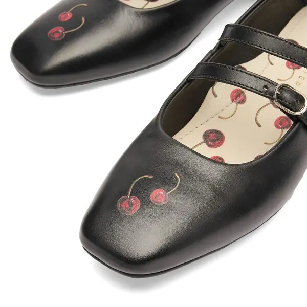 DUKE + DEXTER Mary Jane Pumps - Black