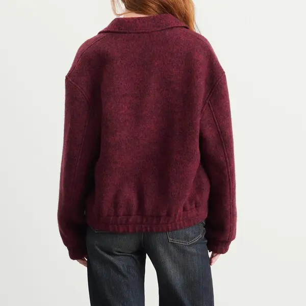JIL SANDER Zip Up Bomber Jacket