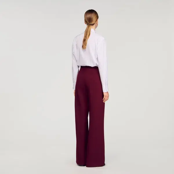 Sandro Wide-leg Trousers