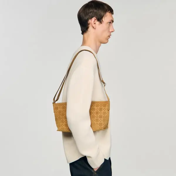 Sandro Square Cross Shoulder Bag