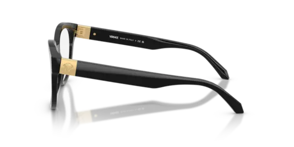 Versace Ve3384 Eyeglasses - Black