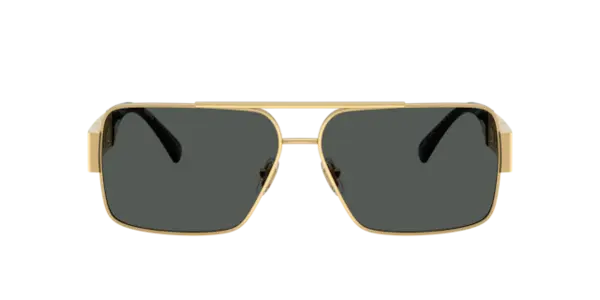 Versace Ve2290 Sunglasses - Gold