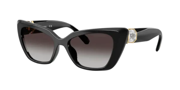 SWAROVSKI Sk6047 Sunglasses - Black