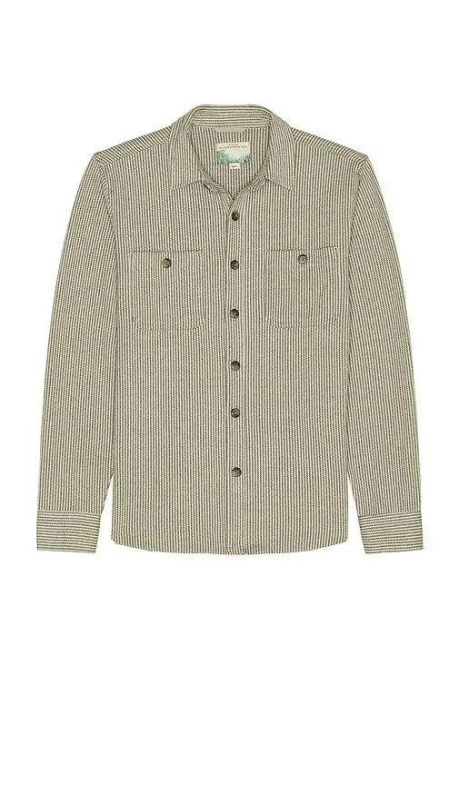 Marine Layer Pacifica Stretch Twill Shirt In . Also