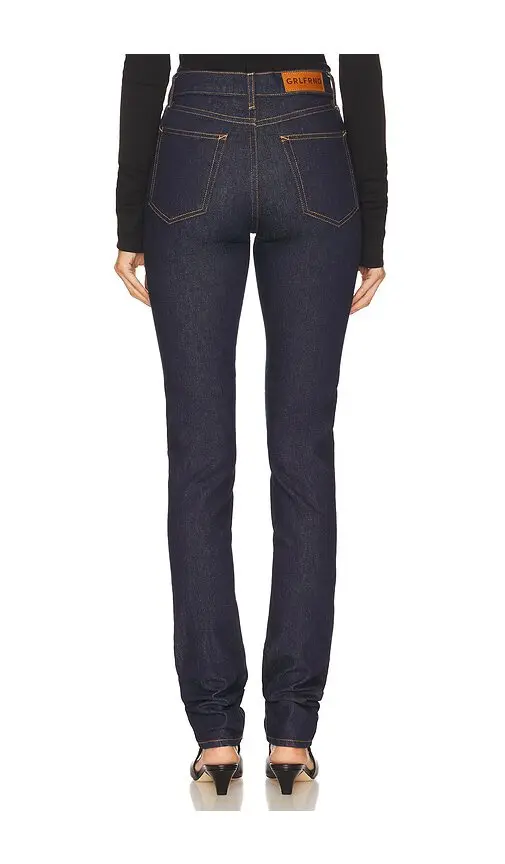 GRLFRND Bryn Mid Rise Skinny Jeans - Blue