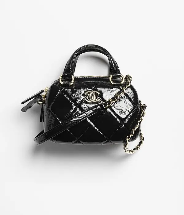 Chanel Mini Bowling Bag - Black