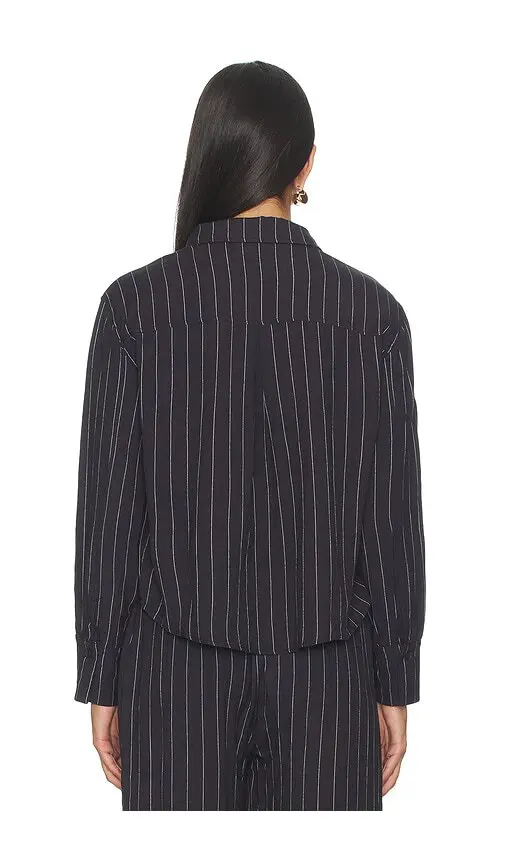 BOBI Boxy Button Front Shirt