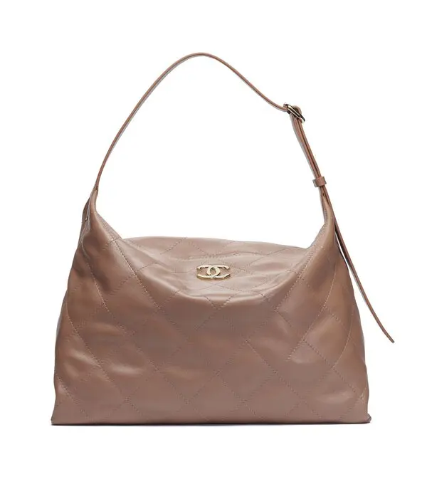 Chanel Maxi Hobo Bag - Brown