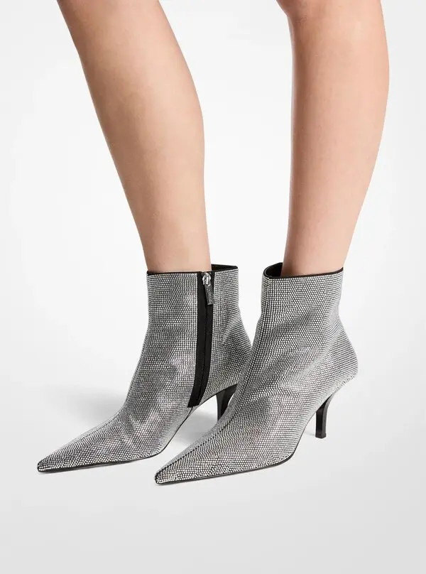 Michael Kors Selina Embellished Boot - Black