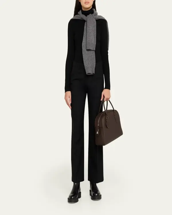 THE ROW India 12 Top-handle Bowling Bag