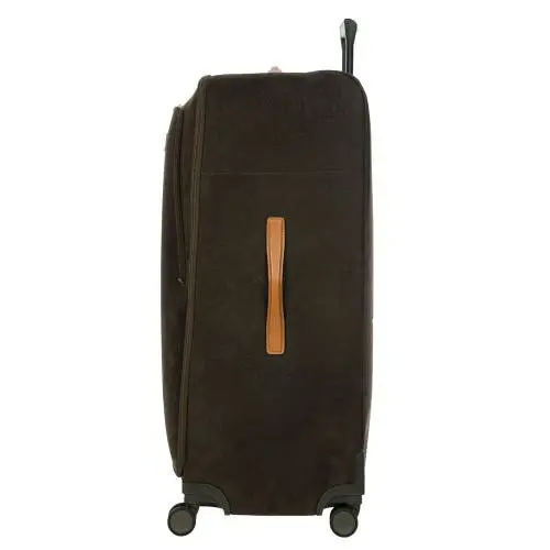Bric'S Life Softside Checked Compound Spinner Luggage - Olive