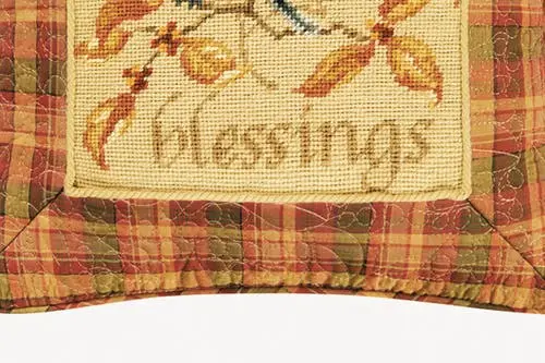 C&F HOME Blessings Needlepoint Pillow