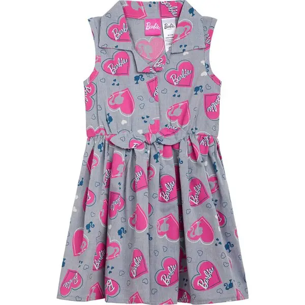 BARBIE Sleeveless Chambray Dress