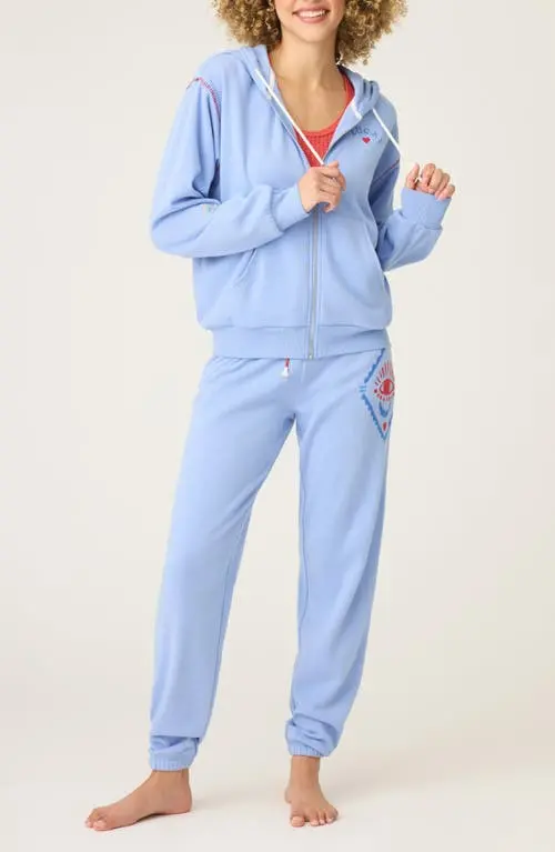PJ Salvage Lady Luck Hooded Pajamas - Peri