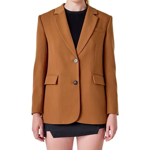 Endless Rose Oversized Two-button Blazer