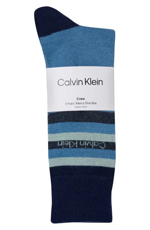 Calvin Klein 4-pack Assorted Dress Socks