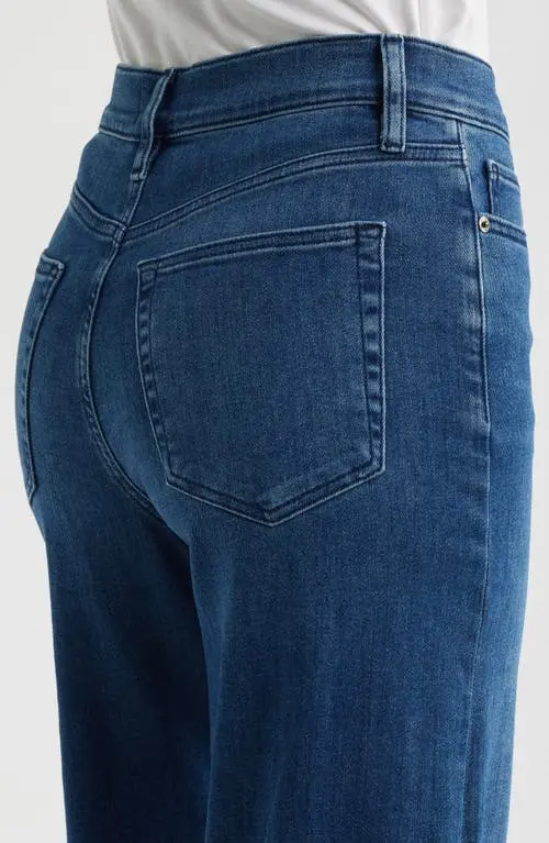 FRAME Le Slim Palazzo High-waist Wide-leg Jeans - Aubade