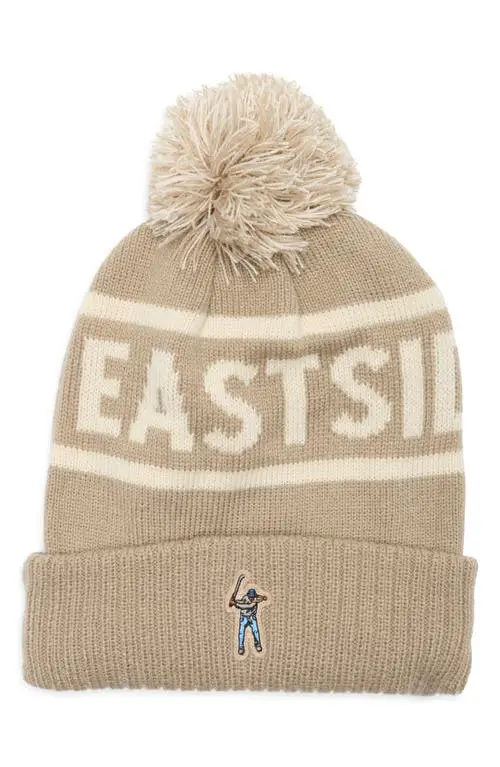 EASTSIDE GOLF Pom-pom Beanie - Taupe