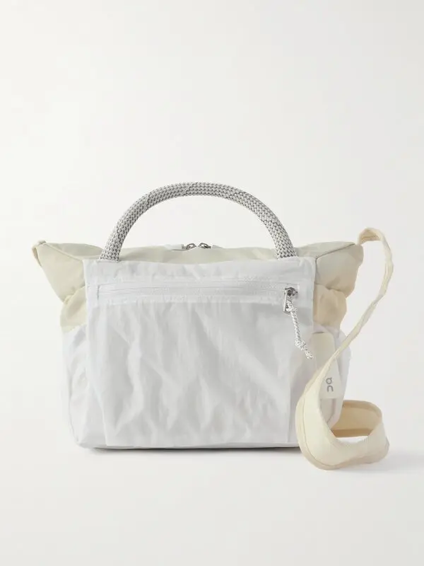 On Track Pack Mini Elite Recycled-shell Shoulder Bag - Neutrals