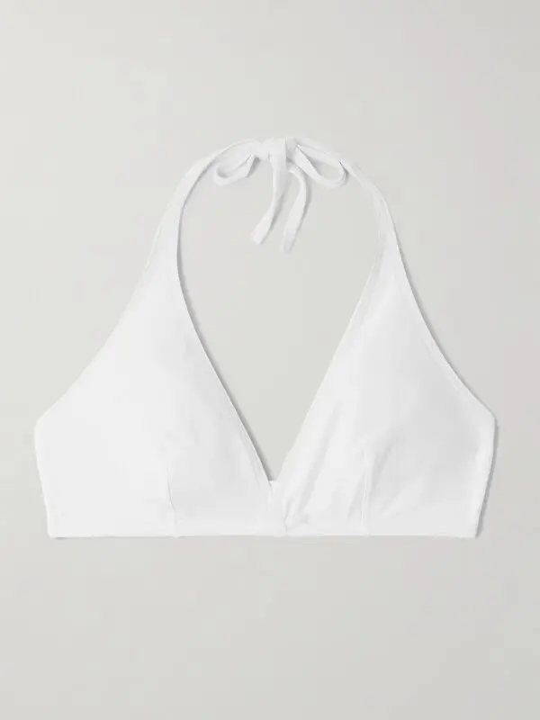 ERES Les Permanents Gang Triangle Bikini Top - White