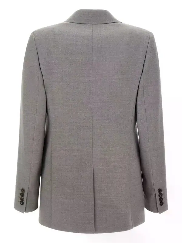 Max Mara Bolsena Single-breasted Blazer - Grey