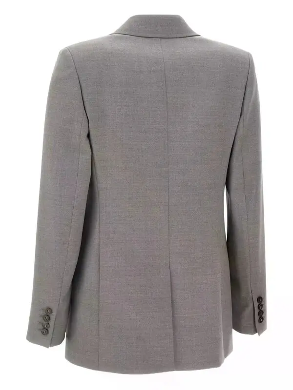 Max Mara Bolsena Single-breasted Blazer - Grey