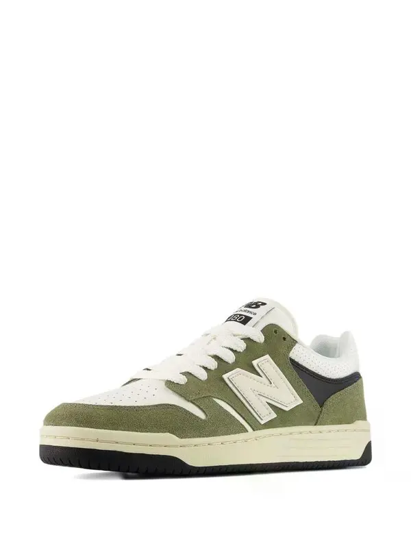 NEW BALANCE 480 Suede And Leather Sneakers