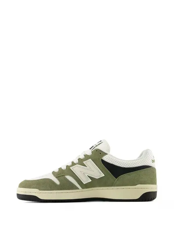 NEW BALANCE 480 Suede And Leather Sneakers
