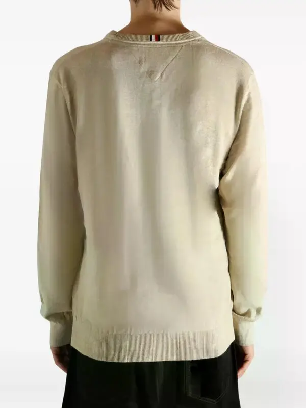 Tommy Hilfiger V-neck Logo Sweater