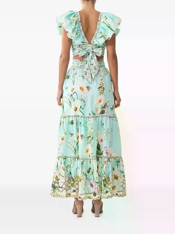 Camilla Freefall Top - Green