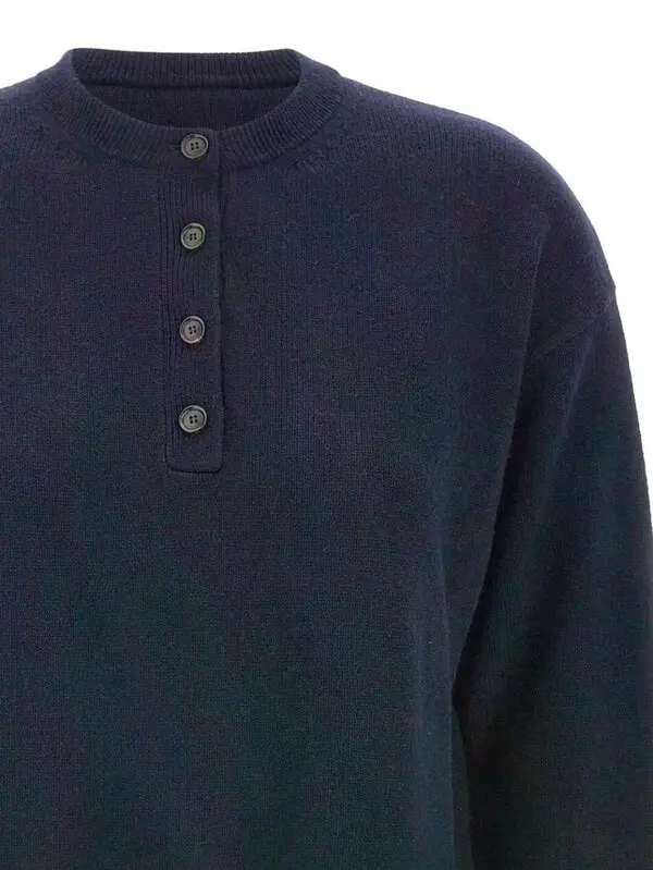 Max Mara Half-buttoned Sweater