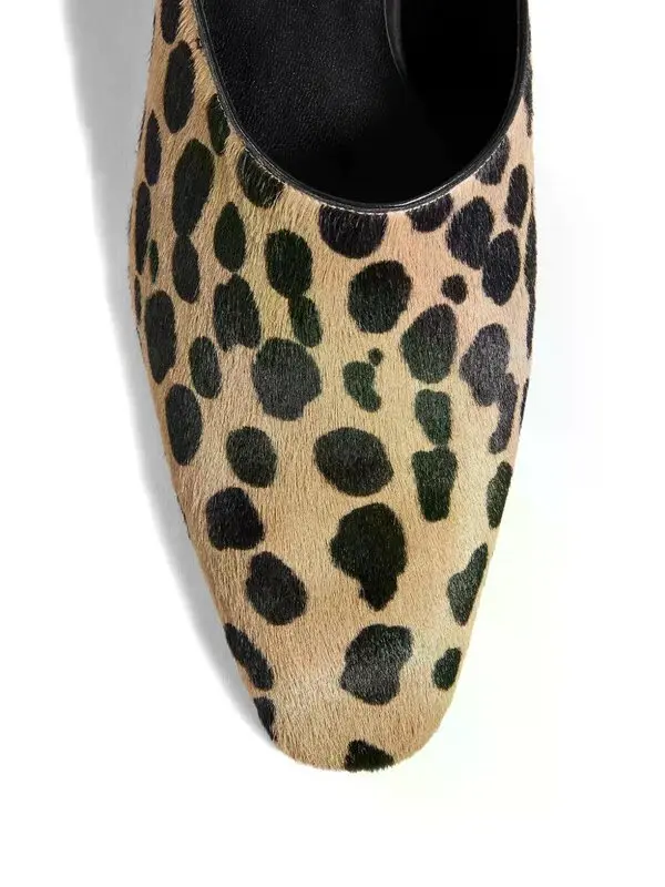 Khaite 100mm Colt Heeled Mules