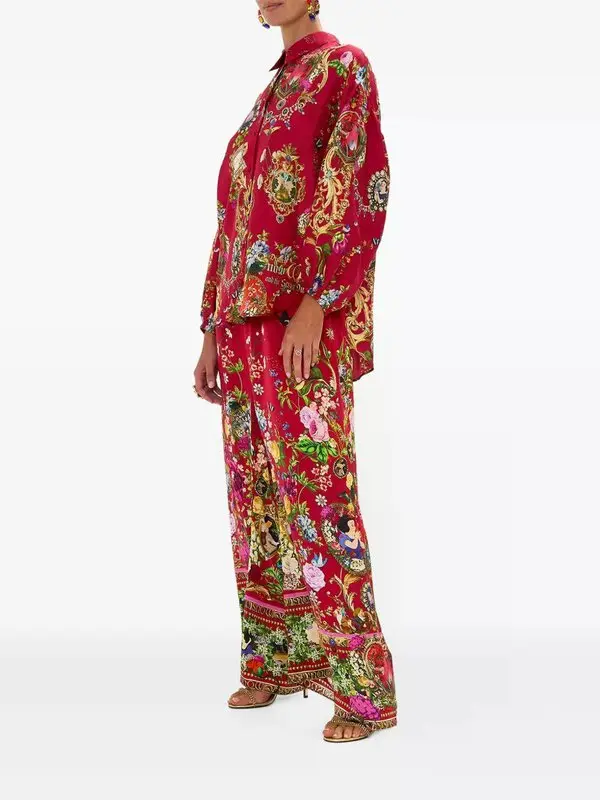 Camilla Printed Long Sleeve Shirt