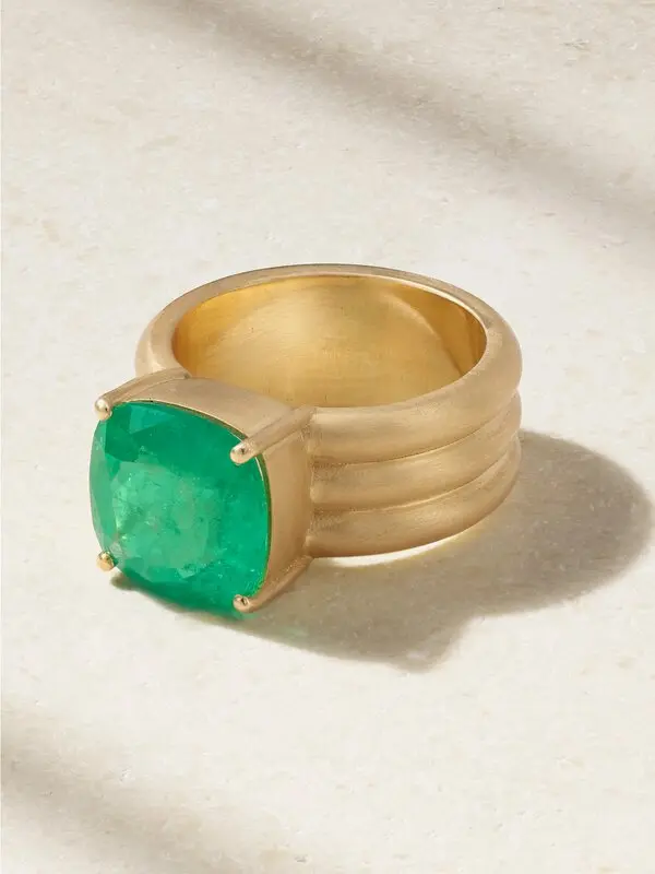 Irene Neuwirth Heroic 18-karat Emerald Ring - Gold