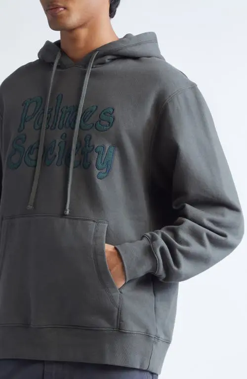 PALMES Society Logo Appliqué Hoodie