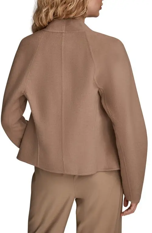 Donna Karan New York Wool-blend Asymmetric Jacket