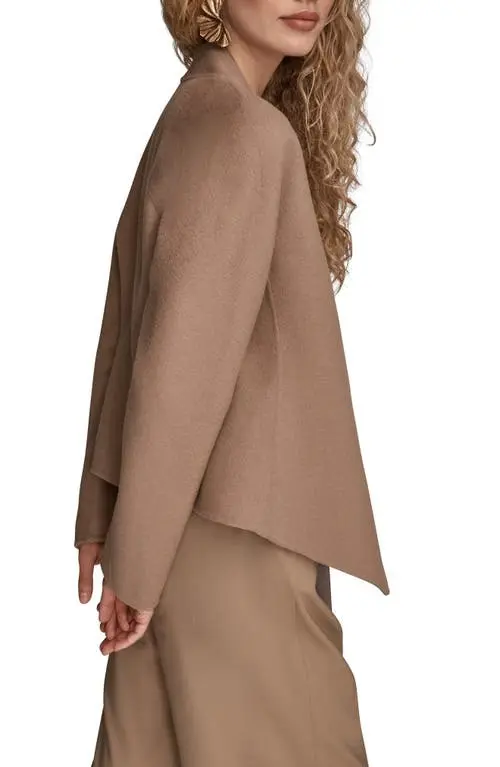 Donna Karan New York Wool-blend Asymmetric Jacket