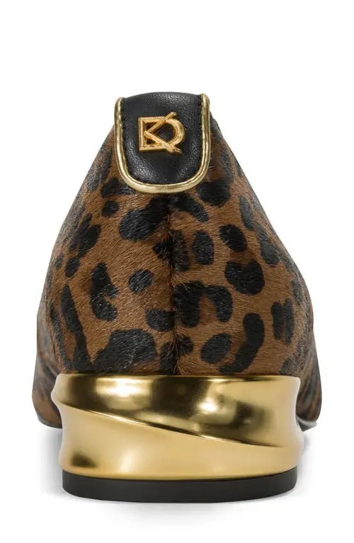 Donna Karan New York Savita Print Calf Hair Pumps - Leopard